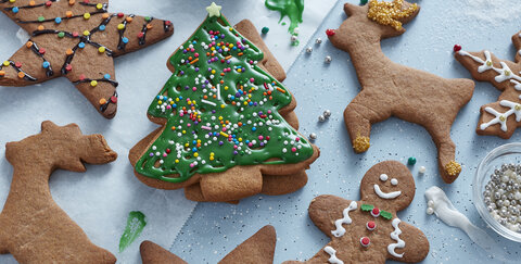 Gingerbread Holiday Cookies