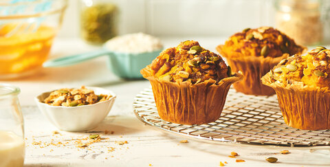 Pumpkin Spice Banana Muffins