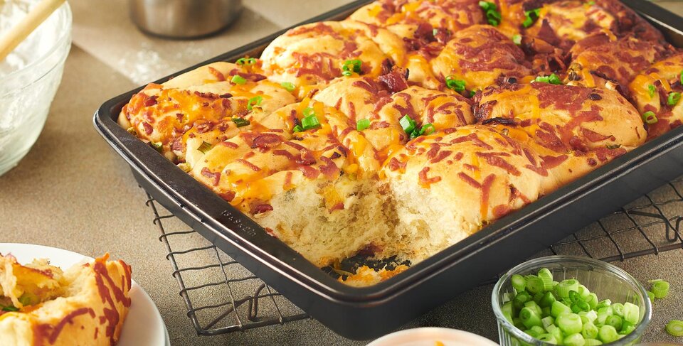 Loaded Baked Potato Buns