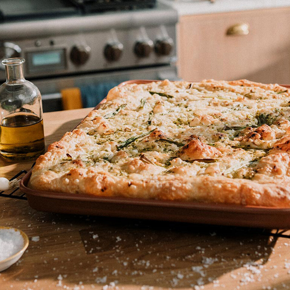 Chris Siu’s Scallion & Ginger Focaccia